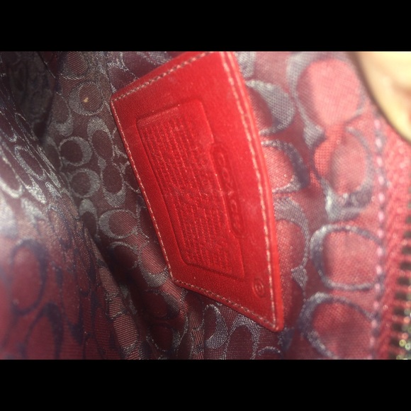 Coach | Bags | Coach Red Vintage Crossbody | Poshmark